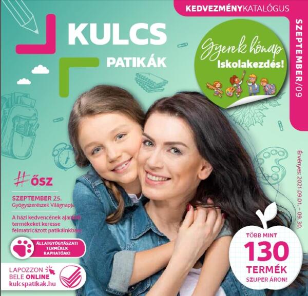Szeptember akciók - Kulcs Patikák