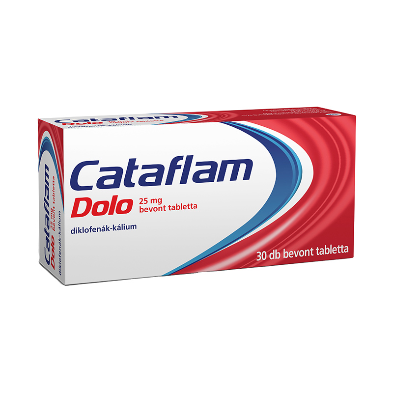 Cataflam Dolo 25 mg bevont tabletta 30x - Kulcs Patikák
