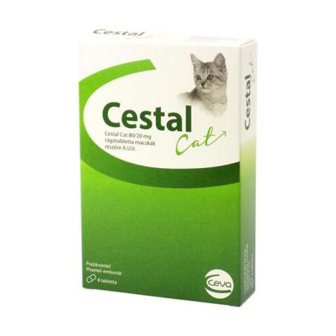 Cestal Cat rágótabletta a.u.v. 8x - Kulcs Patikák
